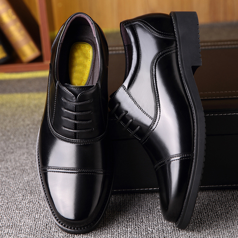 British Style Genuine Leather Formal Shoe Black | Toffpark