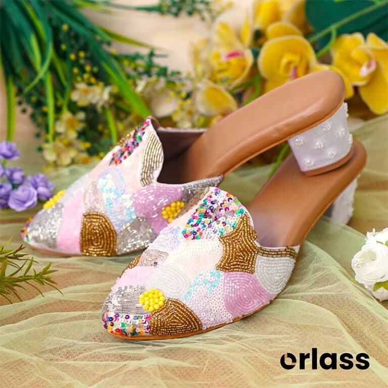 Orlass Reevah Multi-toned Heel Mule | Toffpark