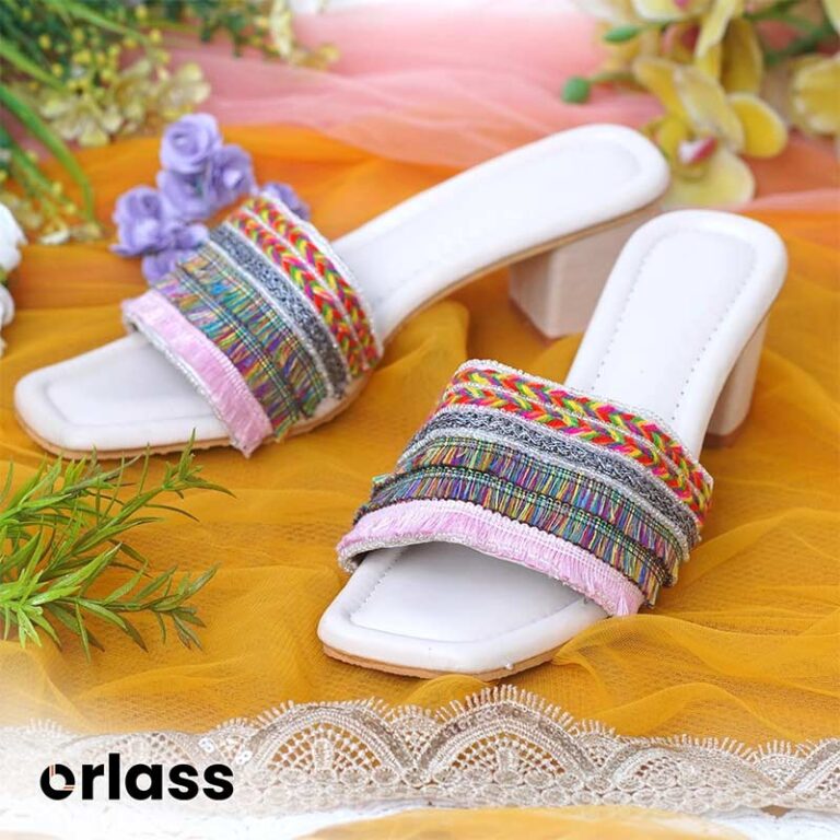 Orlass Scarlet Multi-toned Slider Heel | Toffpark